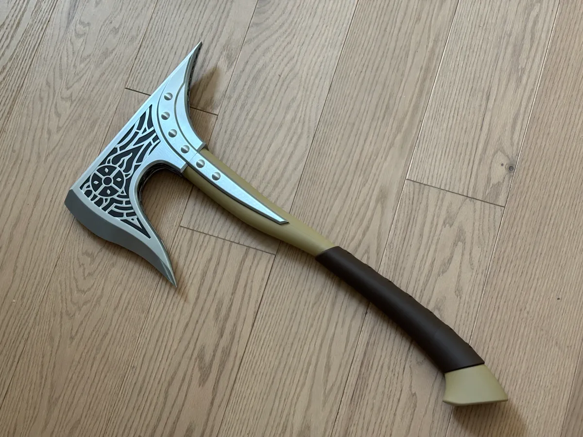 Skyrim Dawnguard War Axe - Free 3D Print Model - MakerWorld