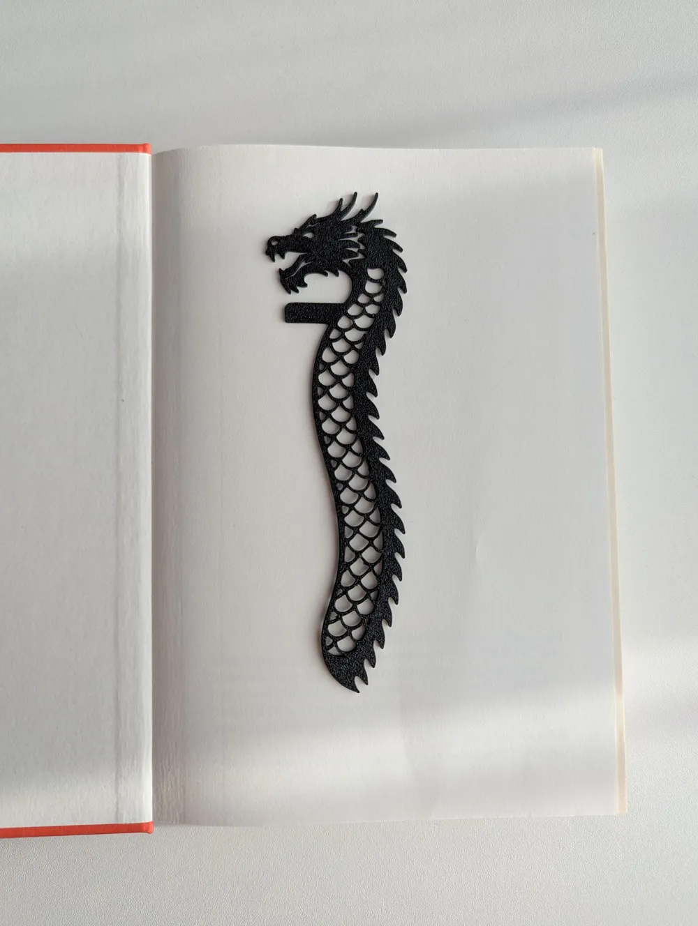 Dragon Bookmark – Easy and lightweight print - Free 3D Print Model ...