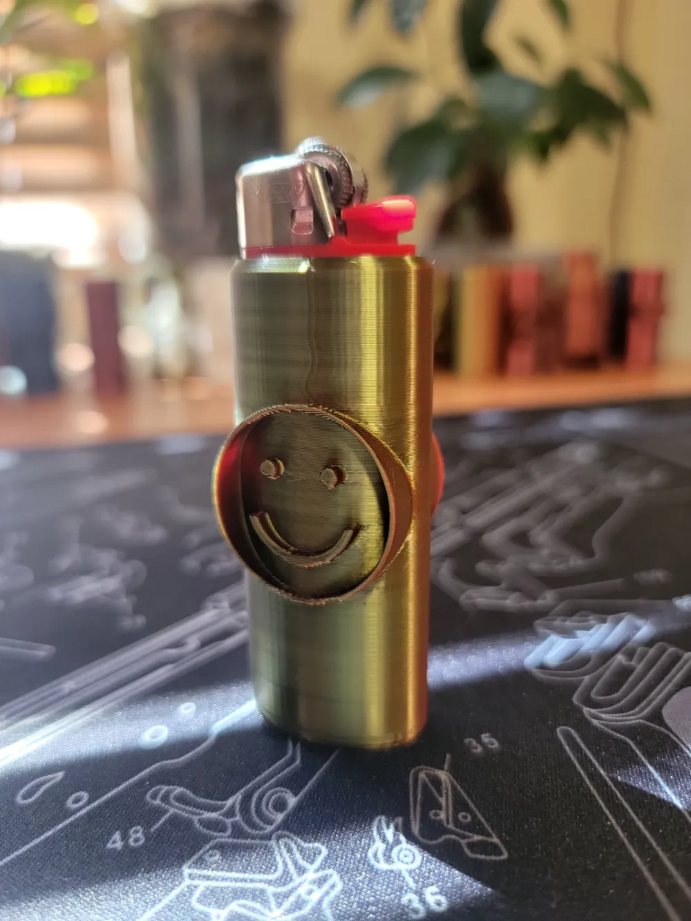 Smiley Face BIC Sleeve by Mr Potato - MakerWorld