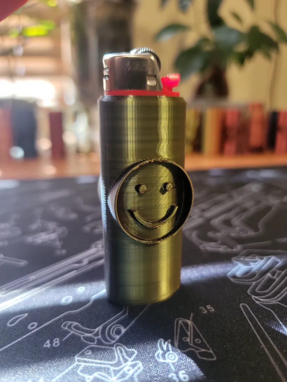 Smiley Face BIC Sleeve by Mr Potato - MakerWorld