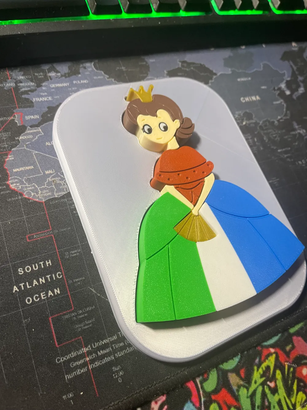 Princess - insert puzzle for kids by ideat0m - MakerWorld