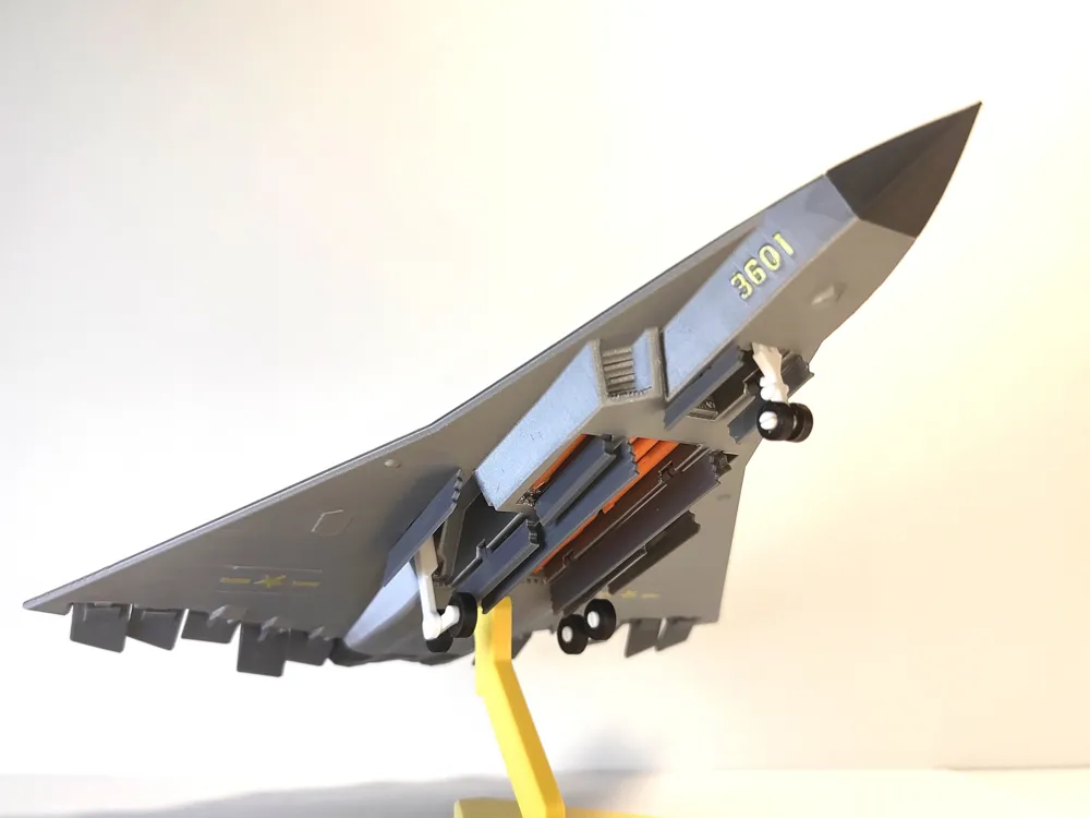 J-36 - Fully Articulated Version - Free 3D Print Model - MakerWorld