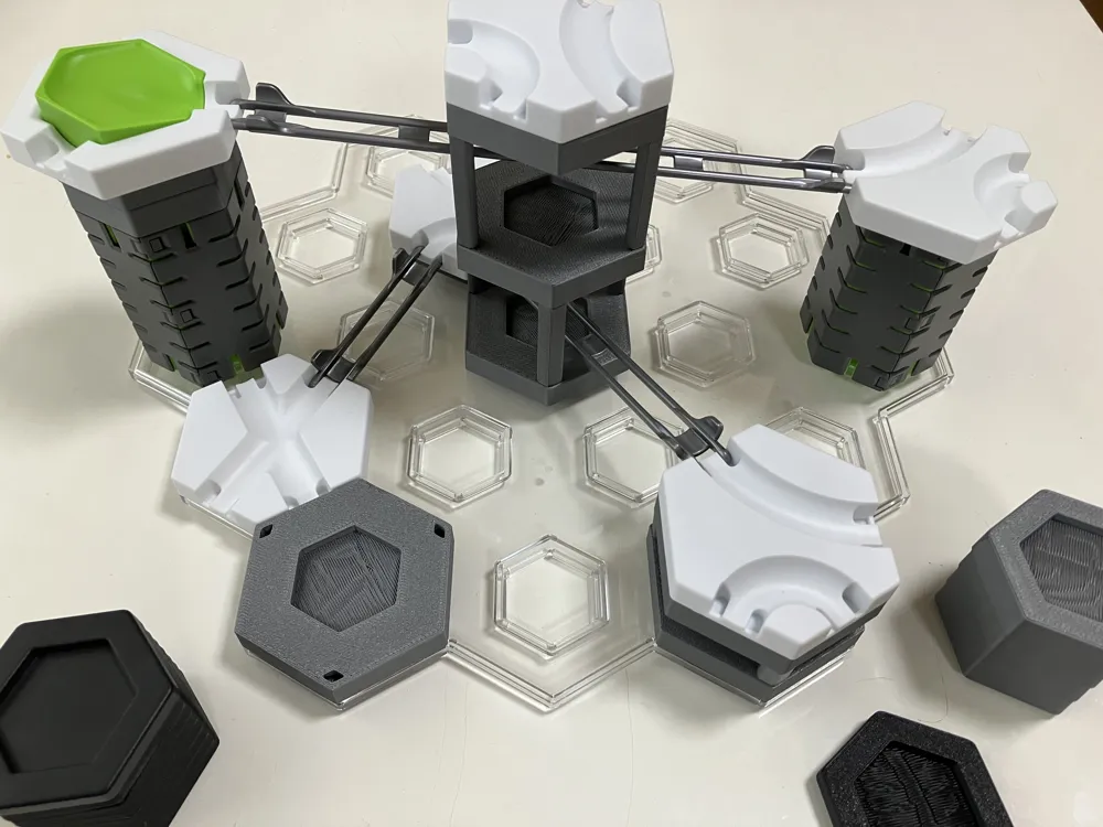 Gravitrax Pedestal Set - Free 3D Print Model - MakerWorld