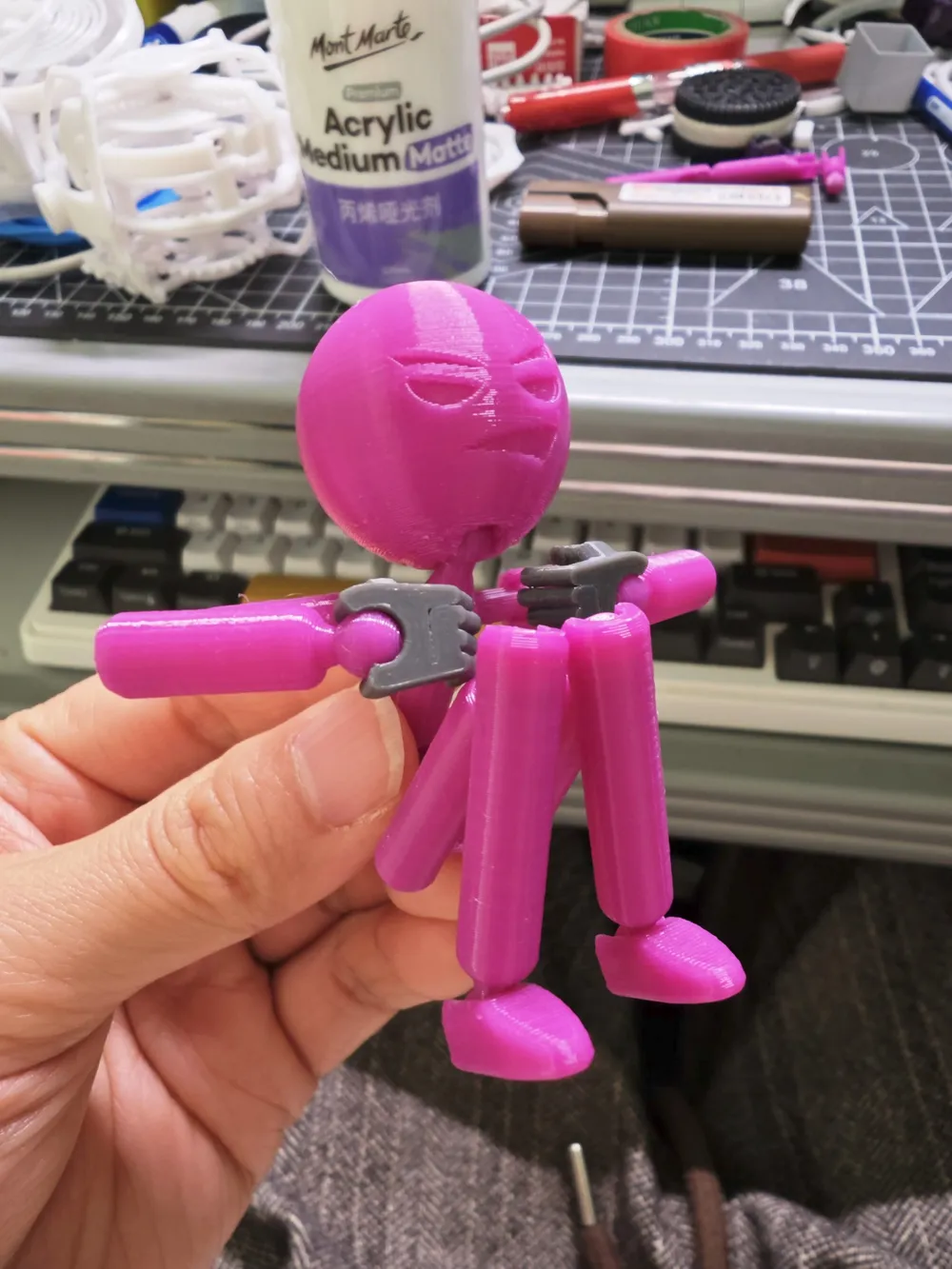 Super Articulated Stickman (compatible with DUMMY 13 hand types and ...