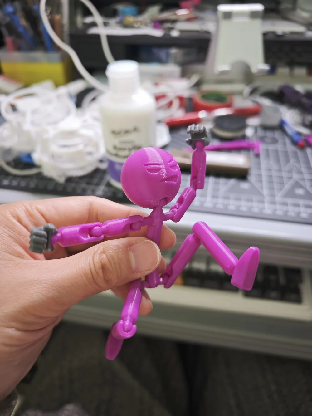 Super Articulated Stickman (compatible with DUMMY 13 hand types and ...