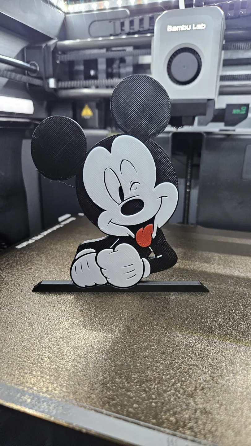 Mickey Mouse Table Stand by 5kyrunn3r - MakerWorld