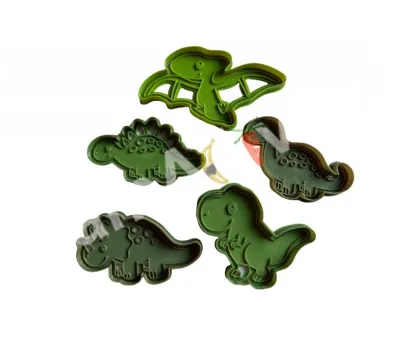 Cookie Cutter - Dinosaur (Stamp) by Cutters.gr - MakerWorld