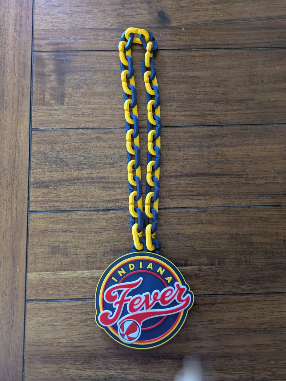 Indiana Fever oversized logo chain by majic723 - MakerWorld