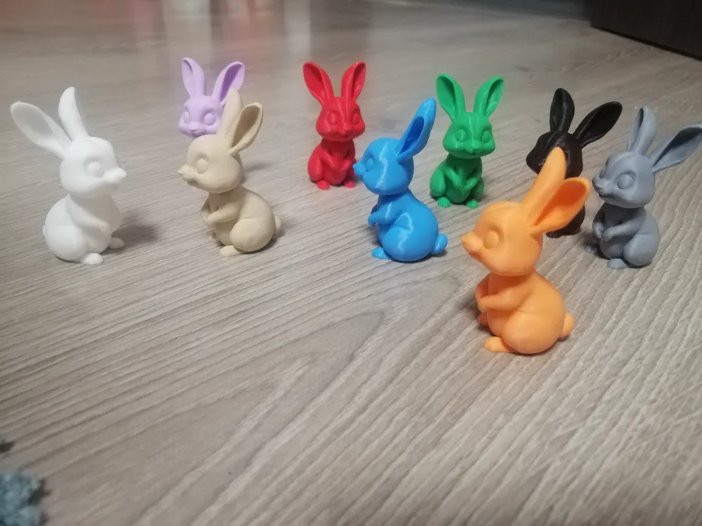 Cute Bunny Figurine by Flame MakerWorld: Download Free 3D Models