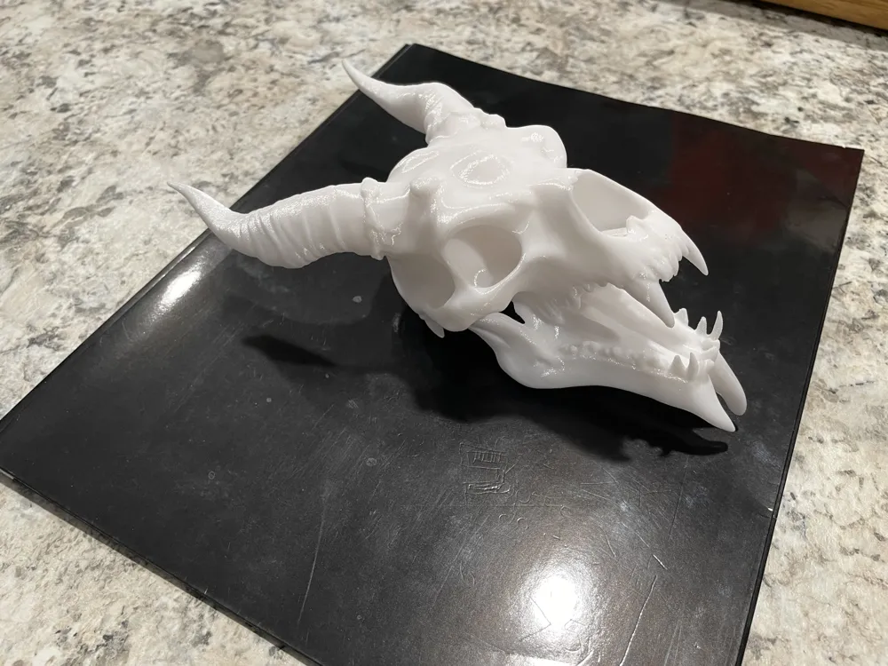 Demon Skull - Free 3D Print Model - MakerWorld