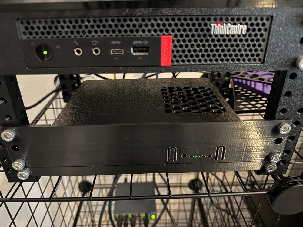 FriendlyElec CM3588 NAS 10 inch rack mounted case by teelurMakerWorld ...