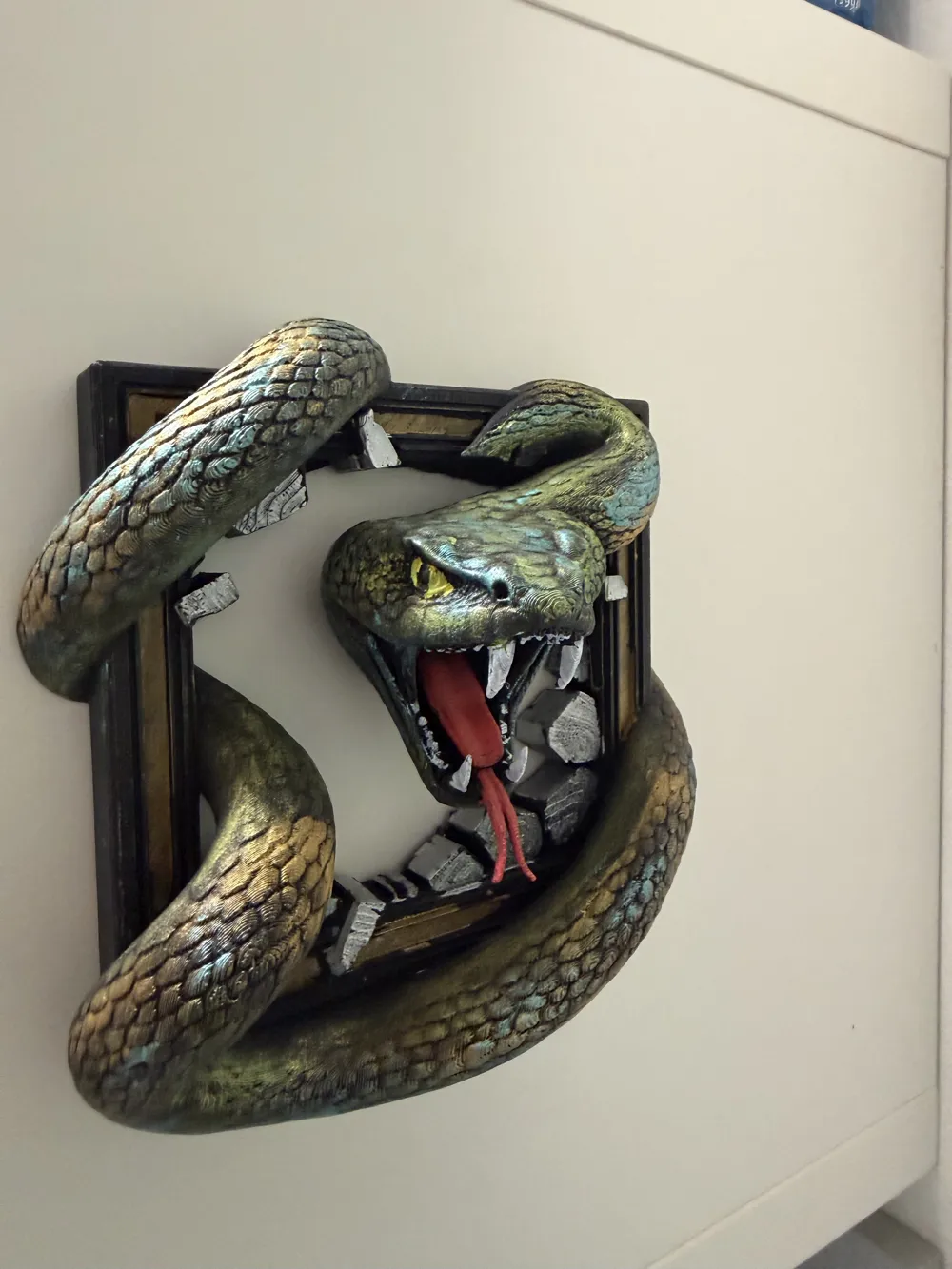 SNAKE in a Frame - Free 3D Print Model - MakerWorld