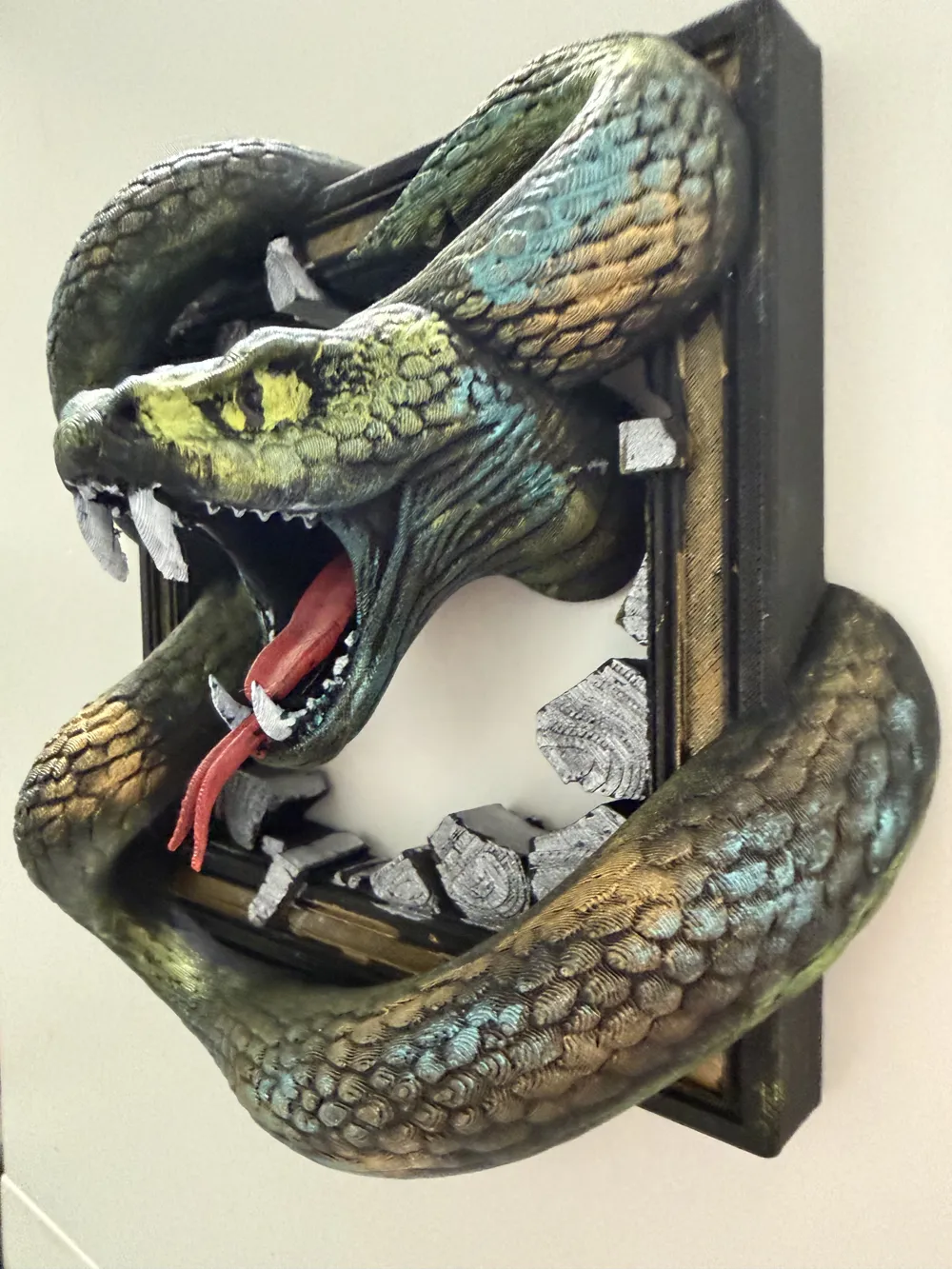 SNAKE in a Frame - Free 3D Print Model - MakerWorld