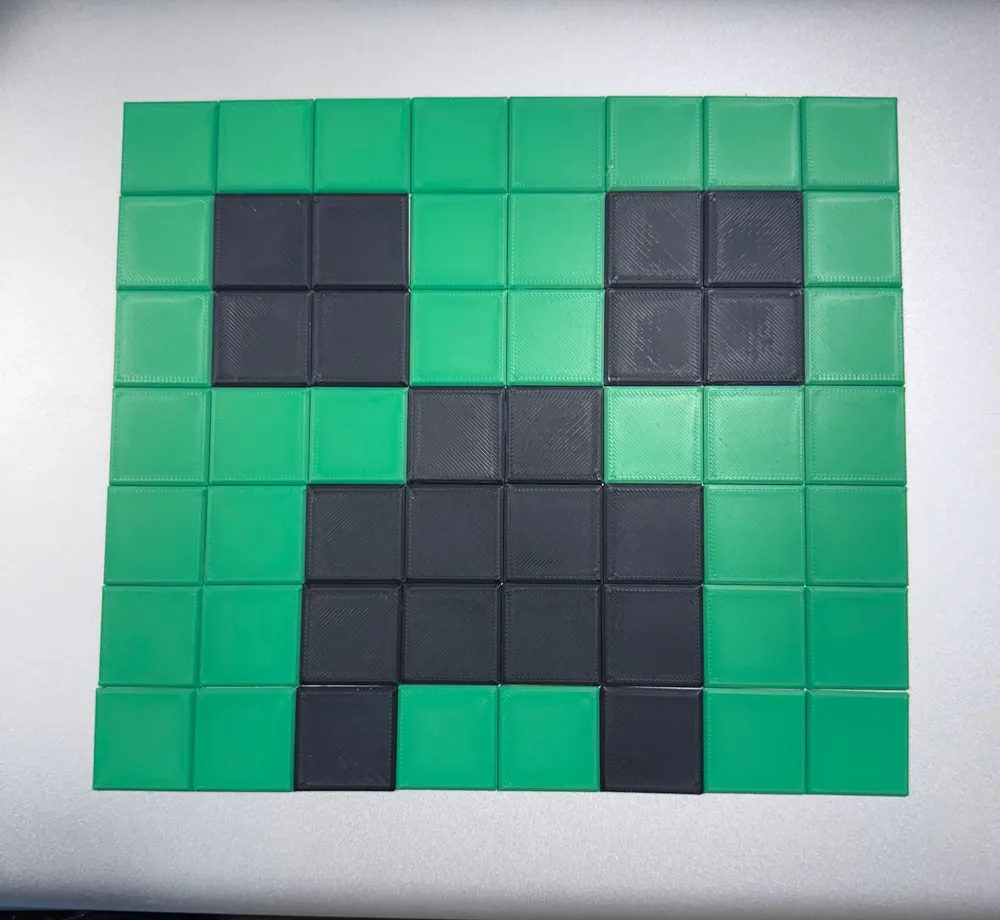 Minecraft Pixel Tiles - Craft & Wall Art - Free 3D Print Model - MakerWorld