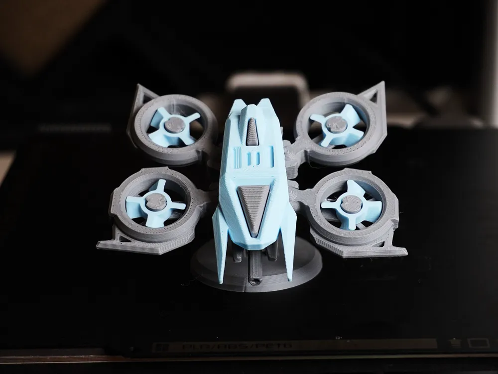 Flutter Drone模型套件 来自 Kit Crafters MakerWorld：免费下载 3D 模型
