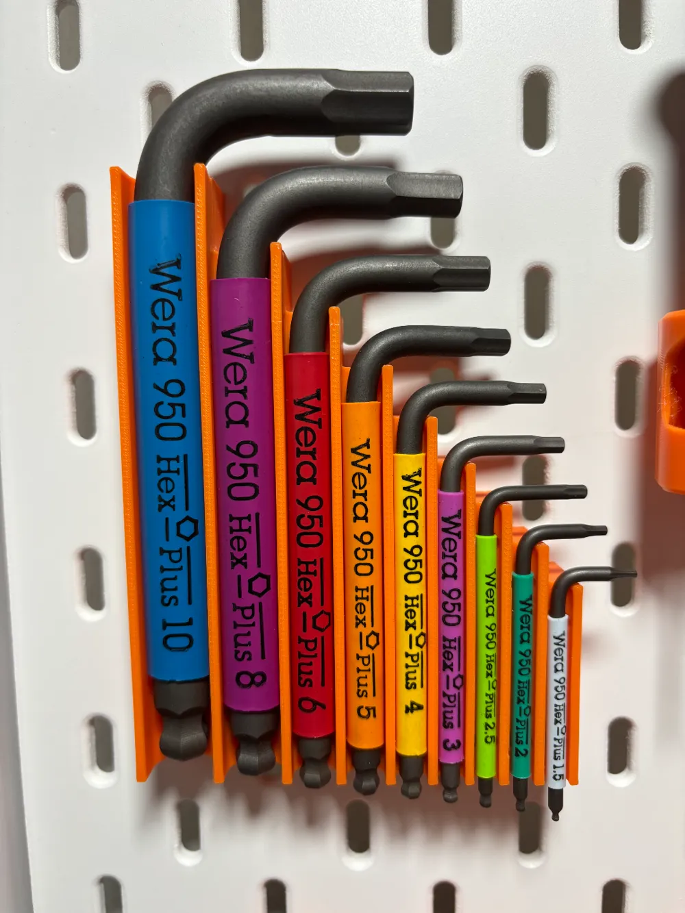 Skadis Wera Allen key holder (magnetic) by Kai - MakerWorld