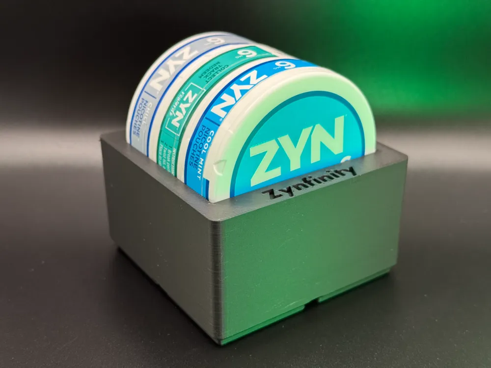 Gridfinity Zynfinity 3 Zyn Tin Holder by Hopper_Dropper - MakerWorld