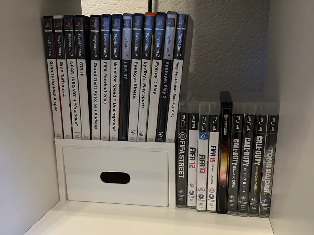 IKEA KALLAX DVD stand / Game Case Holder - Free 3D Print Model - MakerWorld