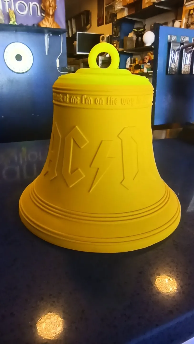custom acdc hells bells by orama3dvibes MakerWorld: Download Free 3D Models