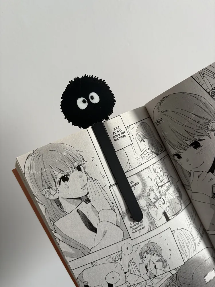 Susuwatari Totoro Bookmark – Ghibli Forest Spirit - Free 3D Print Model ...