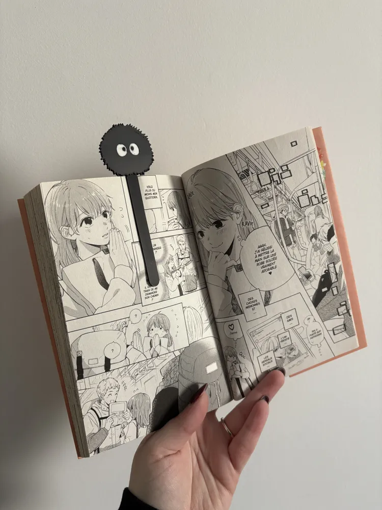 Susuwatari Totoro Bookmark – Ghibli Forest Spirit - Free 3D Print Model ...
