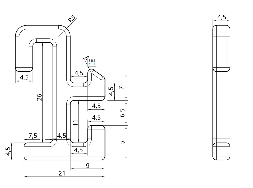 IKEA Skadis Low Profile Hook by wtcactus - MakerWorld