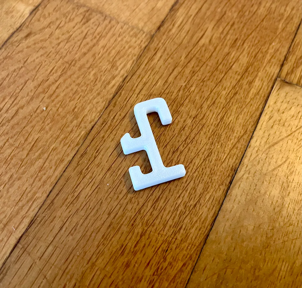 IKEA Skadis Low Profile Hook by wtcactus - MakerWorld