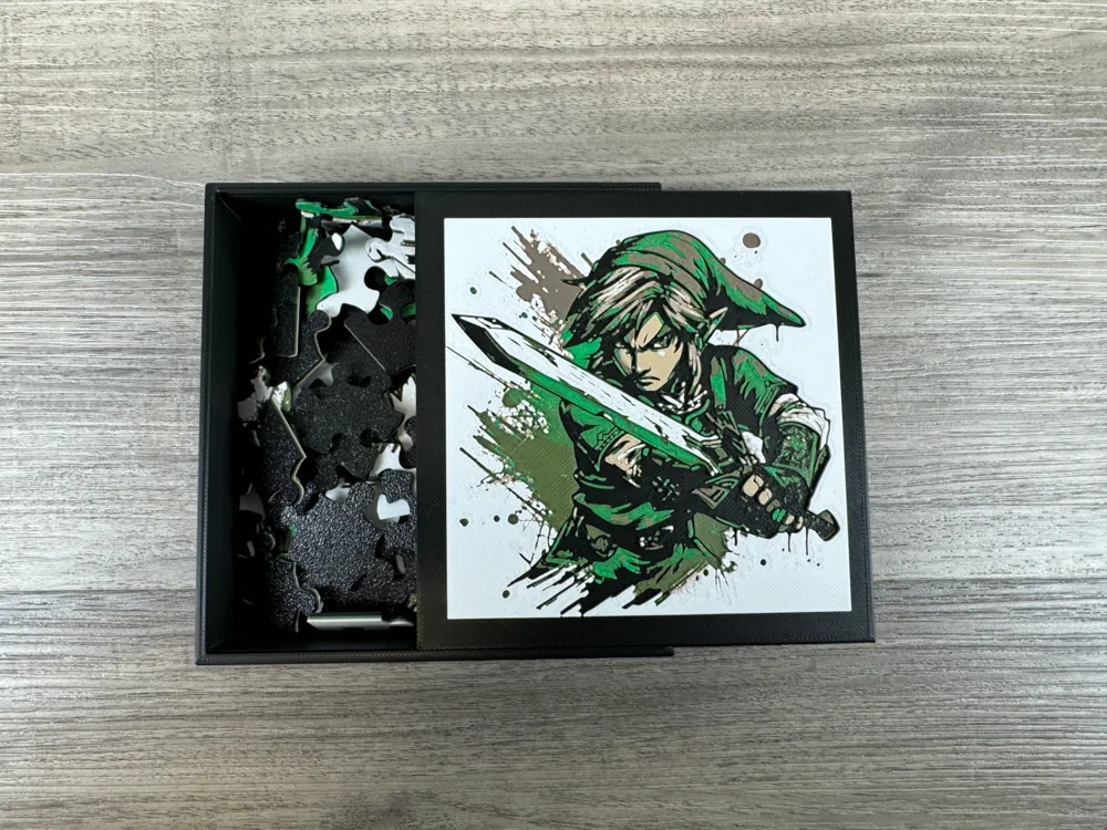 Link Master Sword - Puzzle & Box Lid by Canadian Gamer MakerWorld ...