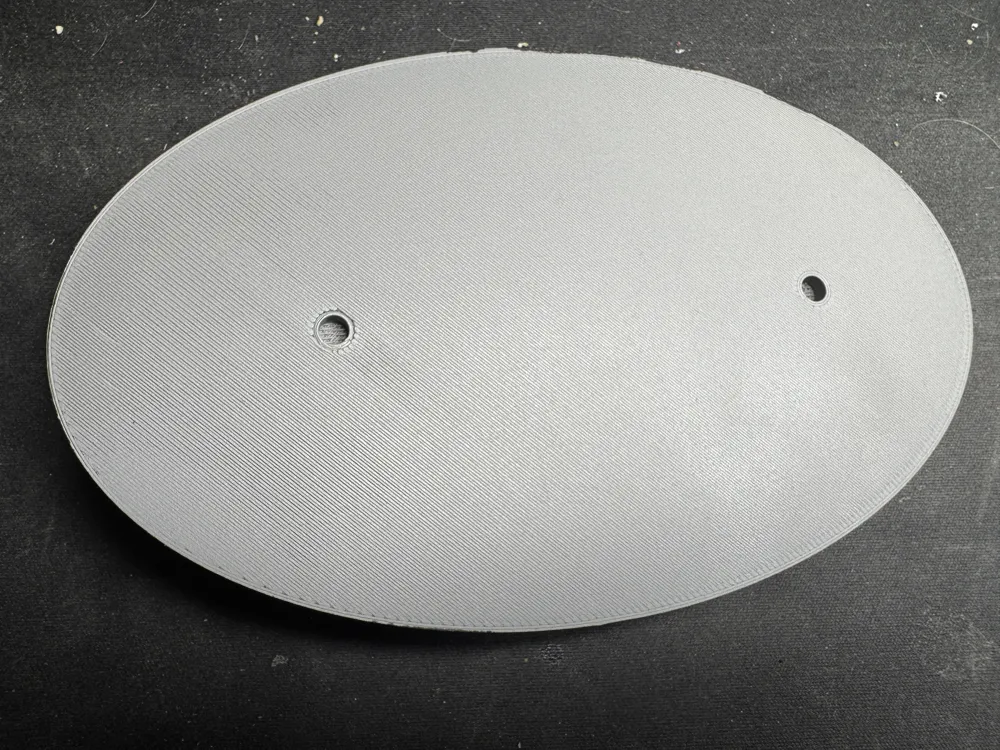 170mm tabletop oval base with terrain features Remixed by Kami ...