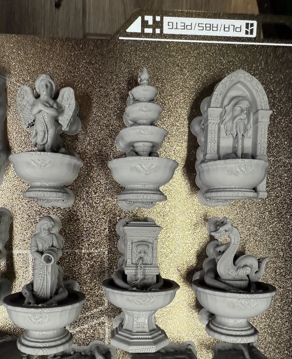 Medieval Stone Fountains Collection - Free 3D Print Model - MakerWorld