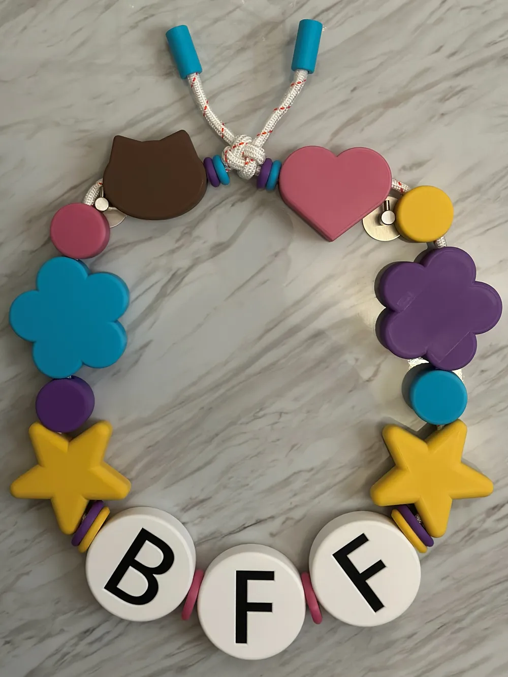 GIANT BFF BRACELET (Friendship Bracelet) - Free 3D Print Model - MakerWorld