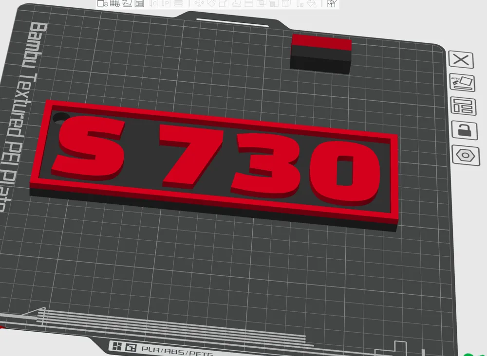 Scania S730 keychain by 3DCapo - MakerWorld