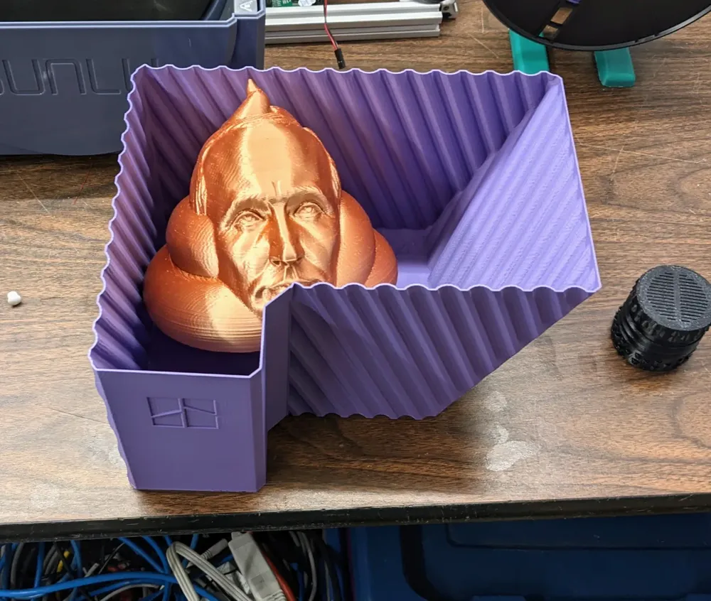 Bambu Lab Filament Poop Bucket Remixed by 3dfixede - MakerWorld