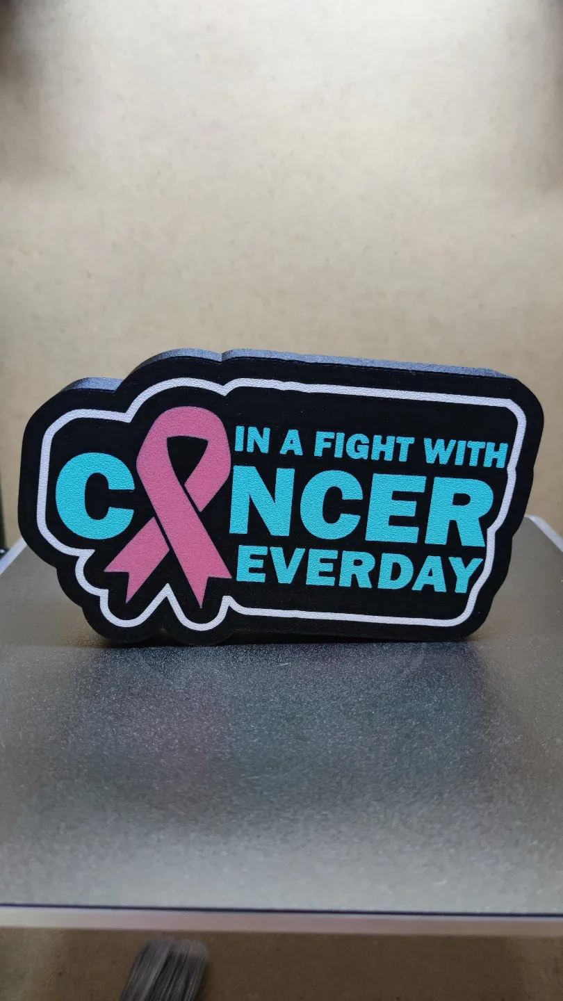 Fight Cancer Light Box Tribute by azprinting3d - MakerWorld