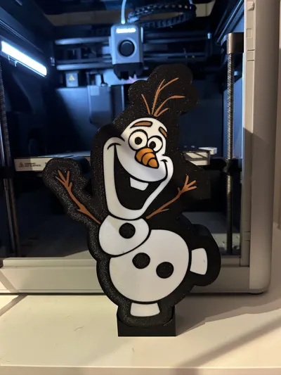 Olaf Light Box by Picture_it - MakerWorld