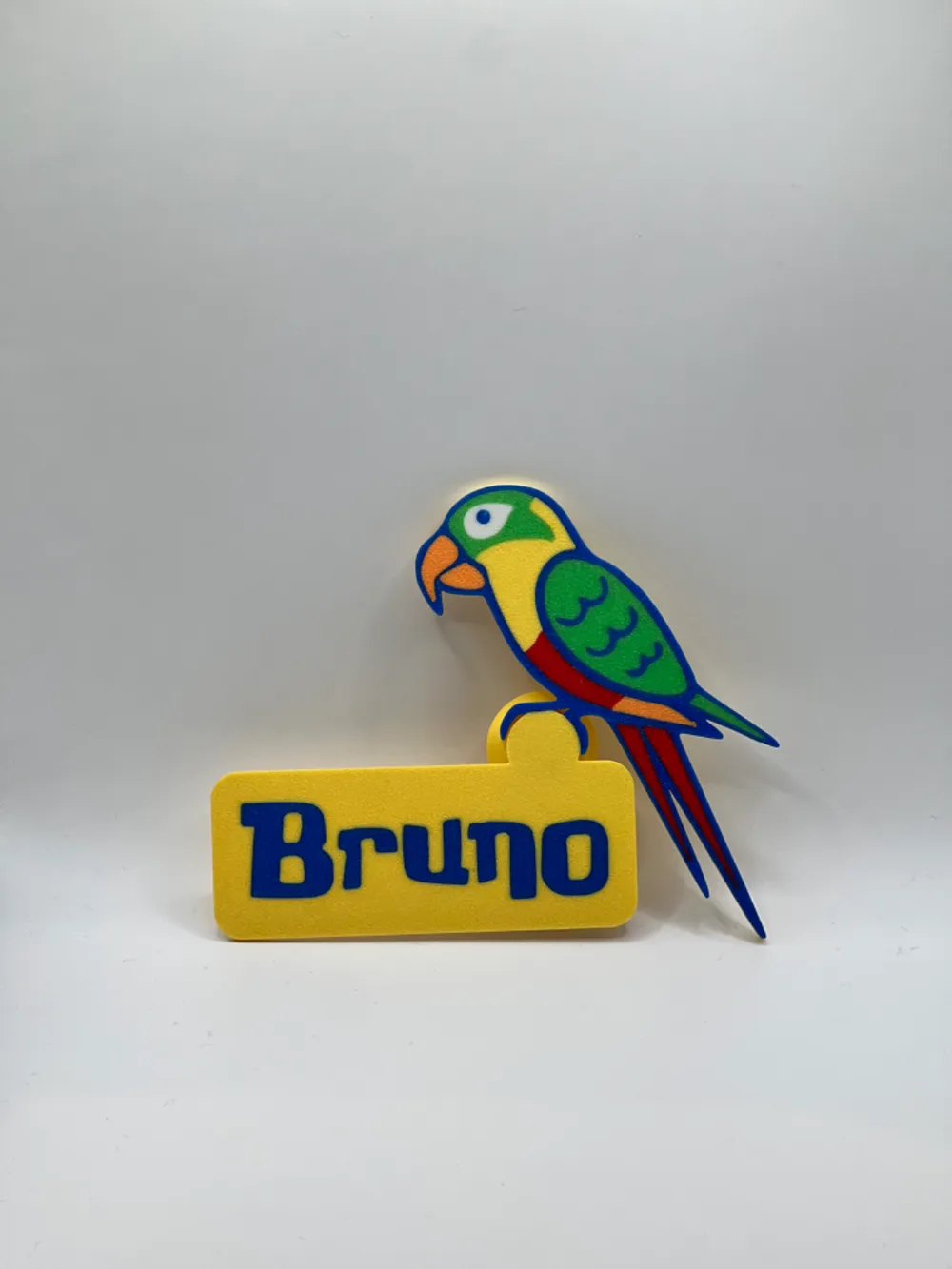 Bird Perch with Customizable Charm - Free 3D Print Model - MakerWorld