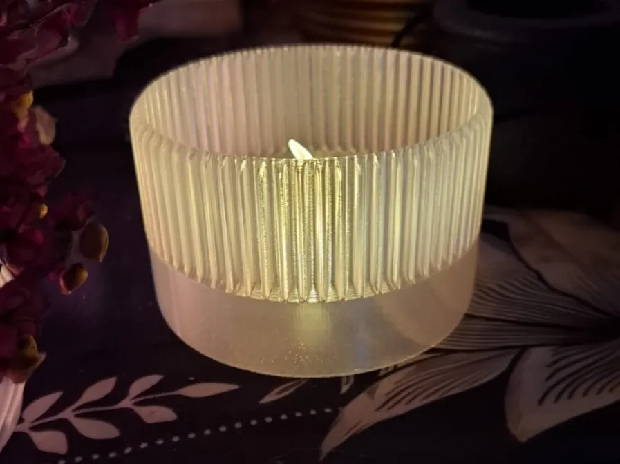 Tea Light Shade - Free 3D Print Model - MakerWorld