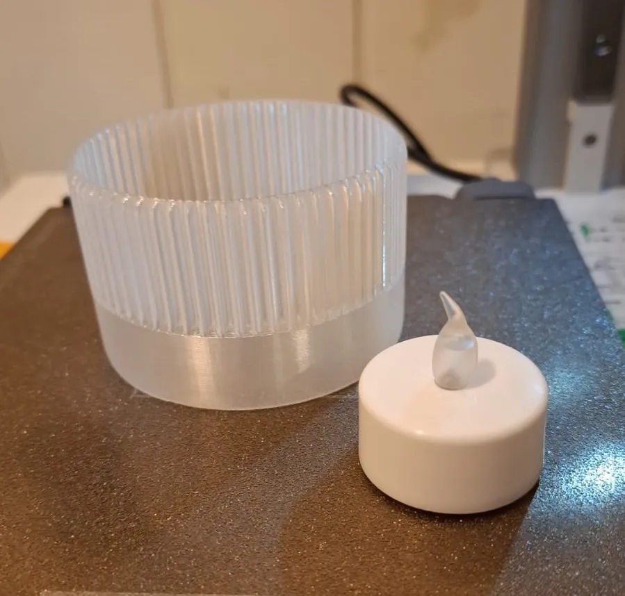 Tea Light Shade - Free 3D Print Model - MakerWorld
