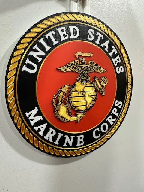 USMC Plaque by Atomic Onyx - MakerWorld