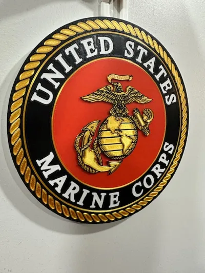 USMC Plaque by Atomic Onyx - MakerWorld