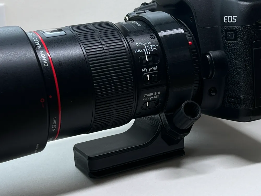 Canon EF100mm F2.8 L MACRO Tripod Mount Ring by EYESTUDIO - MakerWorld