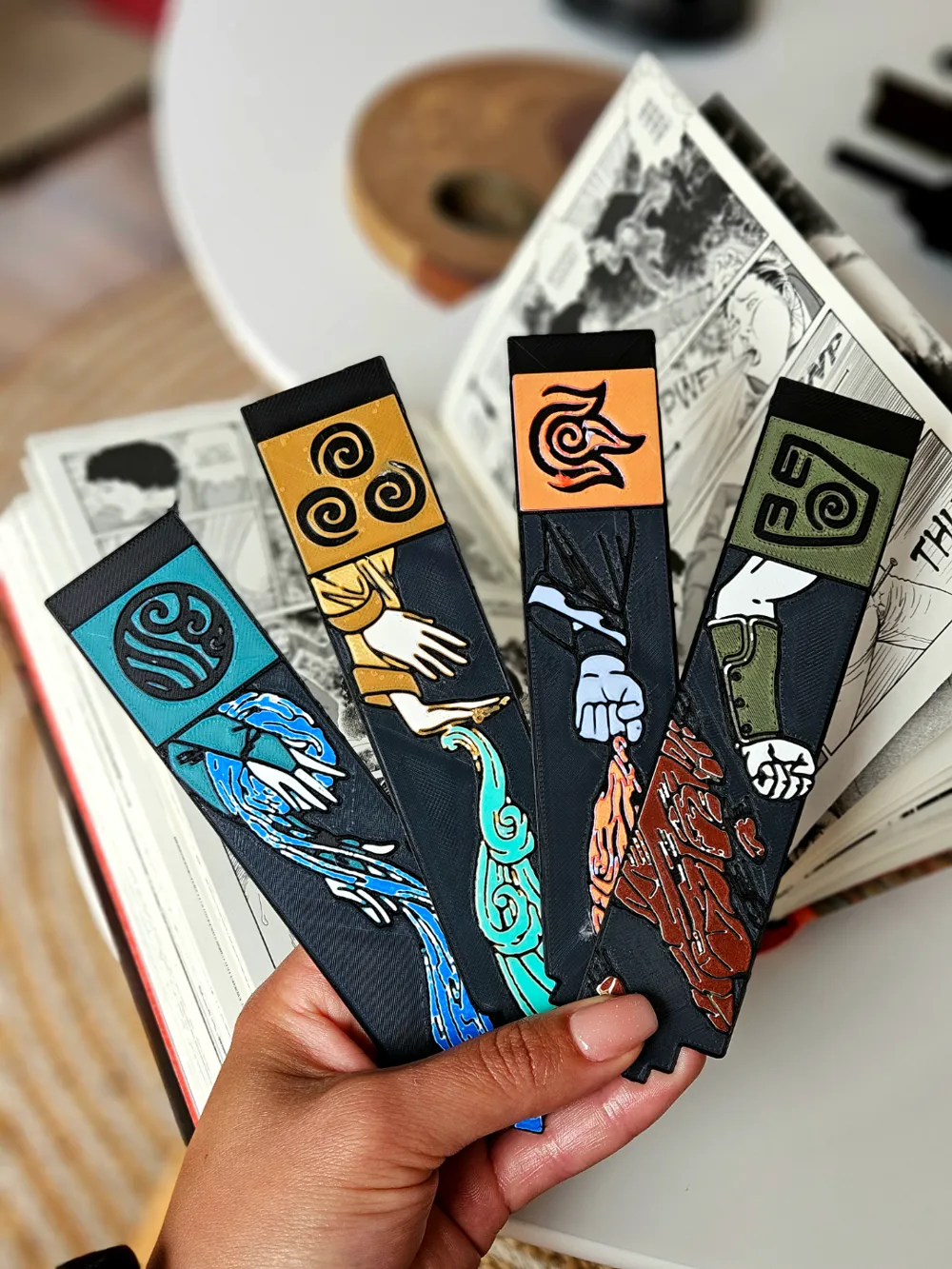 "Avatar the Last Airbender" - Bookmarks Set by C3D MakerWorld: Download ...