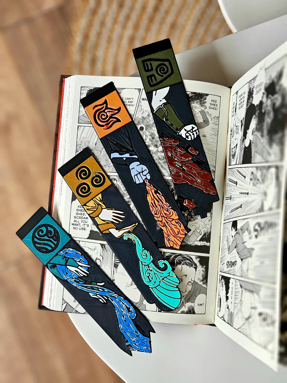 "Avatar the Last Airbender" - Bookmarks Set by C3D - MakerWorld