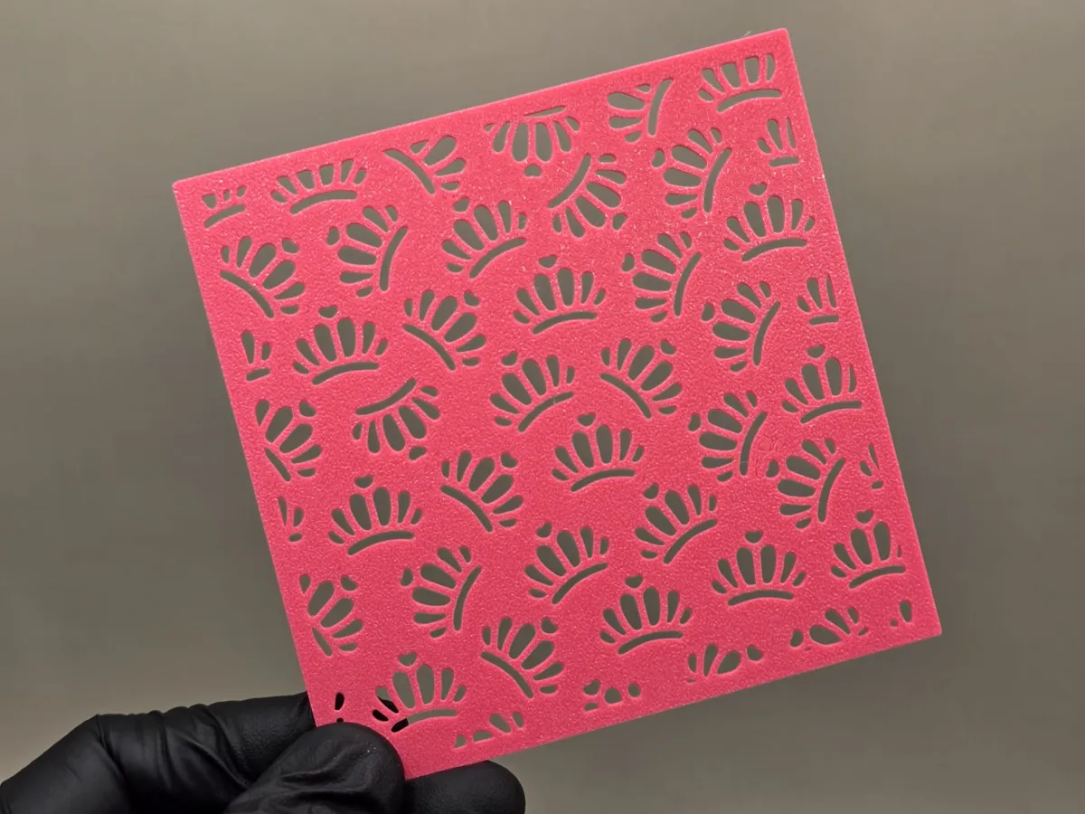 Molde de Padrão de Estêncil de Coroa de Amor para Artesanato - Modelo ...