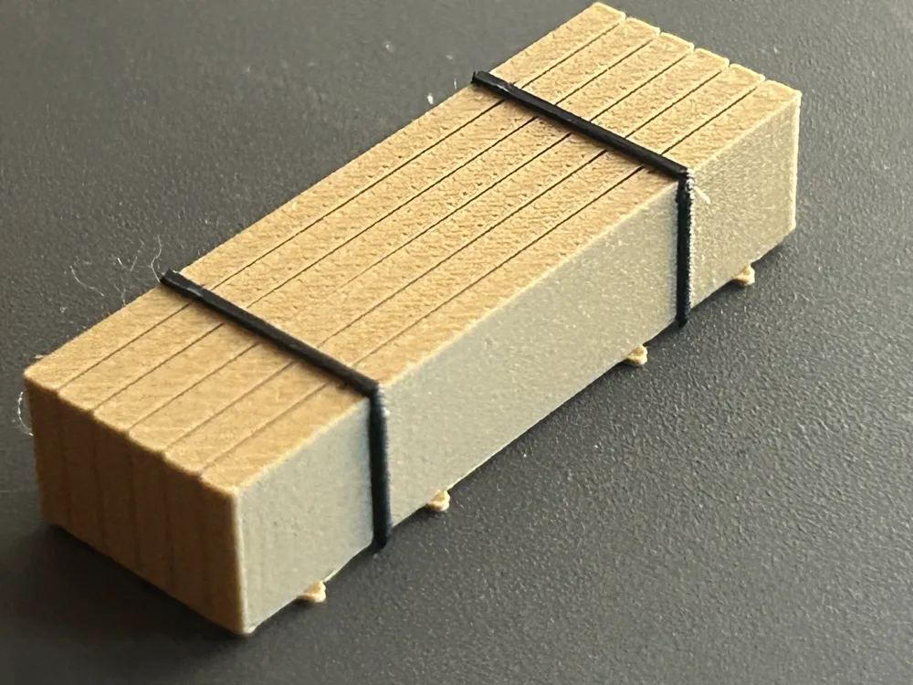 HO Scale Lumber Banded Stacks - Free 3D Print Model - MakerWorld