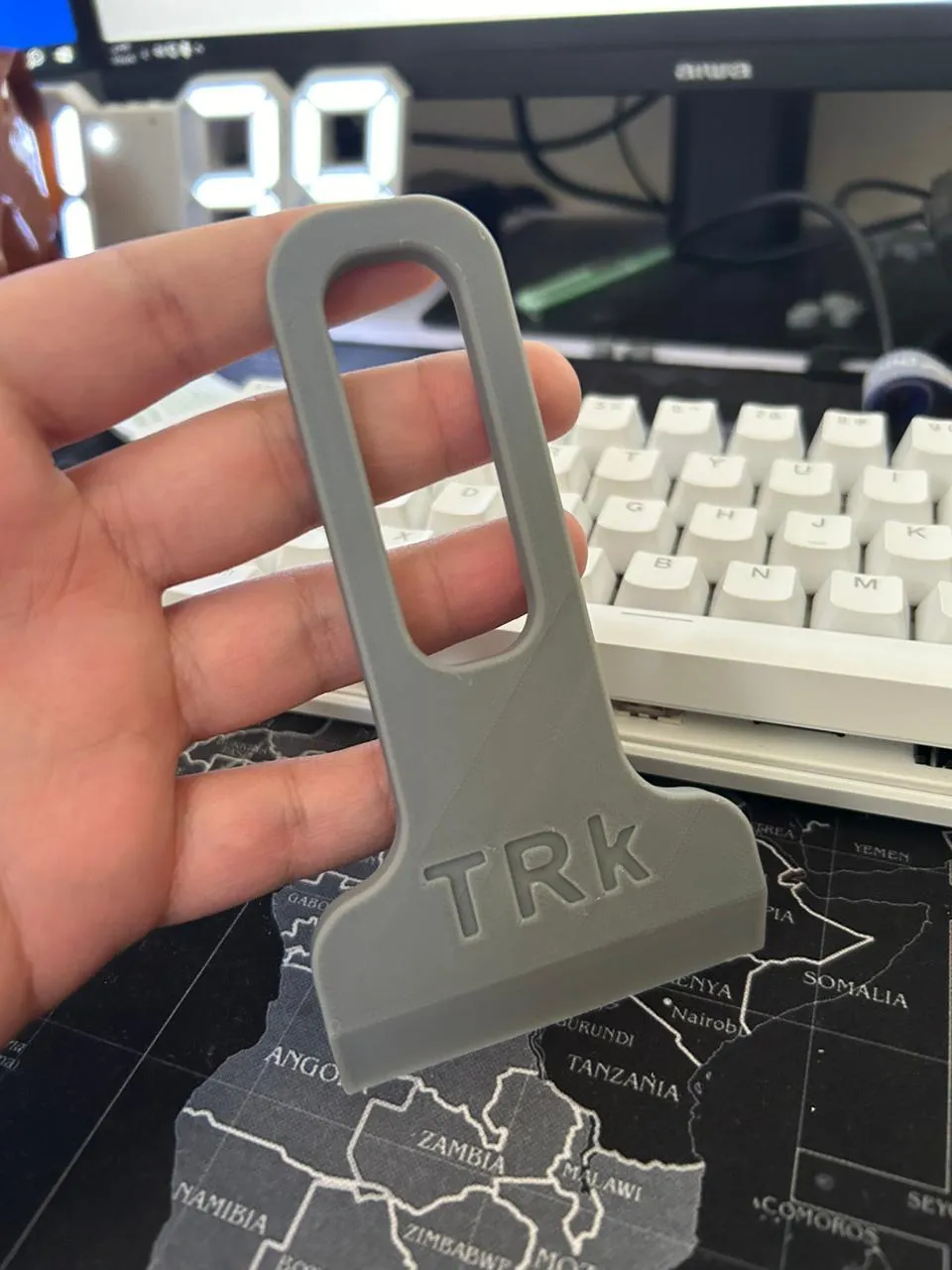 Bed Scraper Custom Name by TRK - MakerWorld