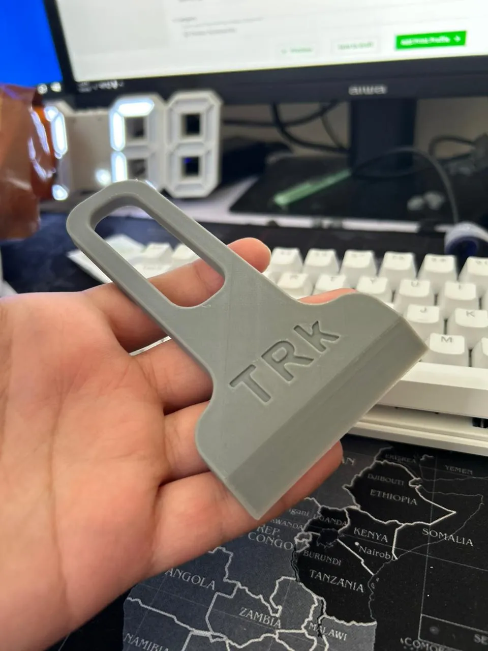 Bed Scraper Custom Name by TRK - MakerWorld