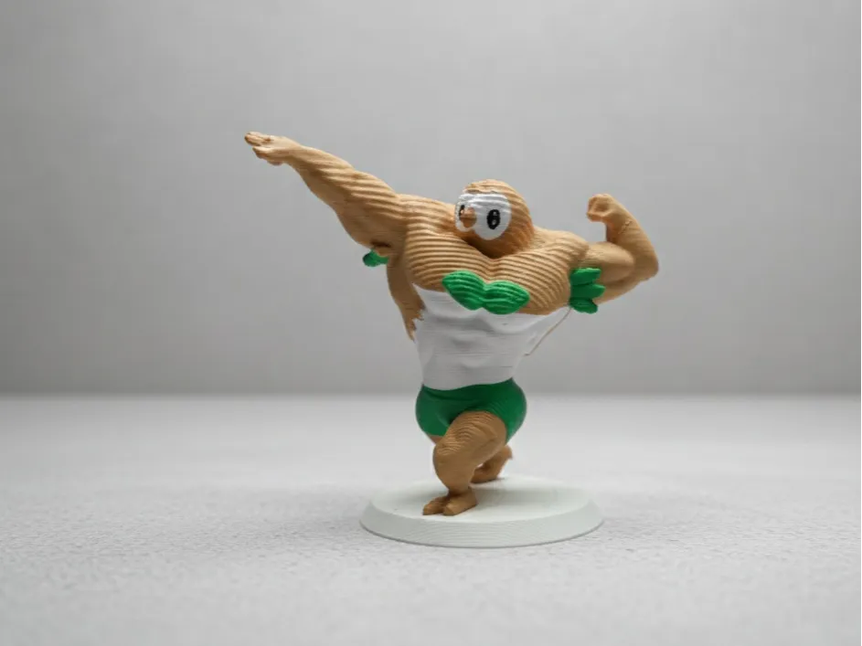 Der ultimative "Gym-Bro" Bauz Bodybuilder-Style - Free 3D Print Model ...