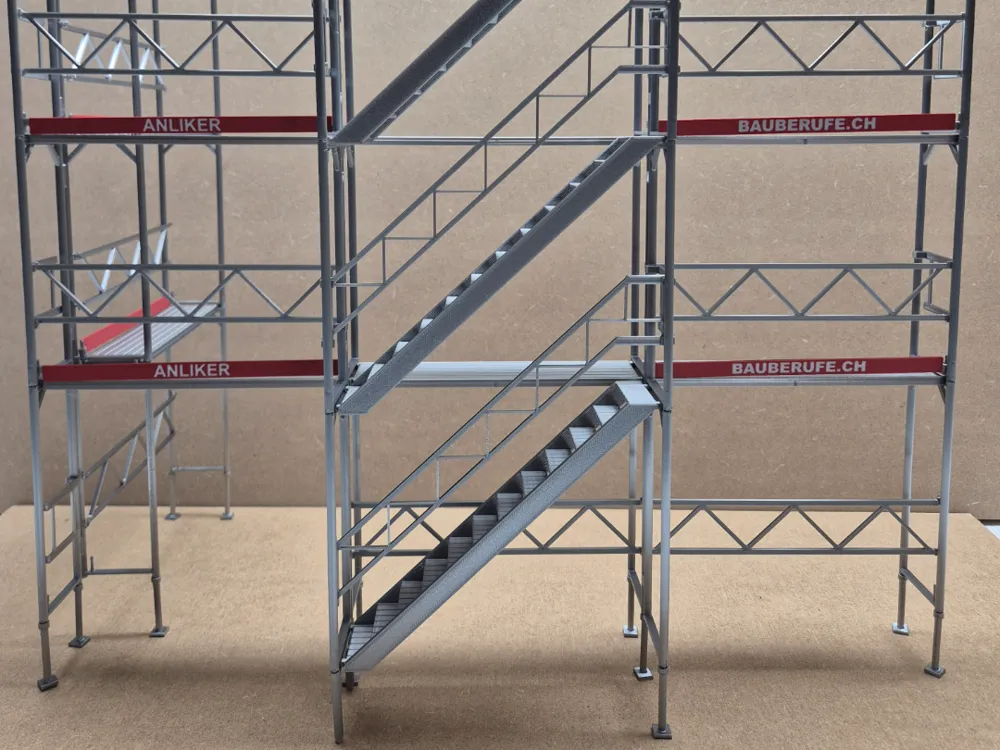 Facade Scaffolding Scale 1:17 - Free 3D Print Model - MakerWorld