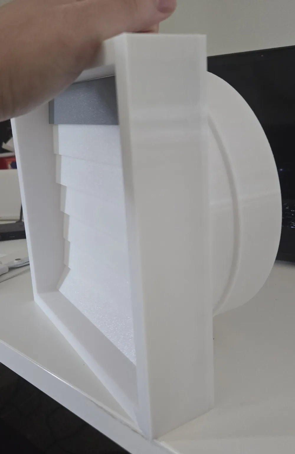 Exhaust vent with dampers for 8inch (20cm) pipe - Free 3D Print Model ...